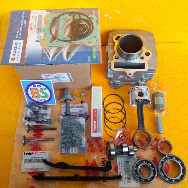 Complete Package Of Suzuki Smash 110 Old Piston Block pnp Smash New ...