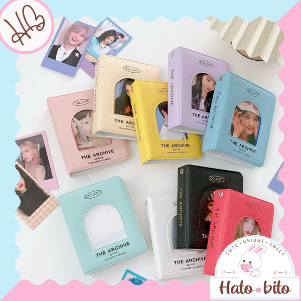 The archive photo album simple Minimalist Color photocard album collection photo collection ...