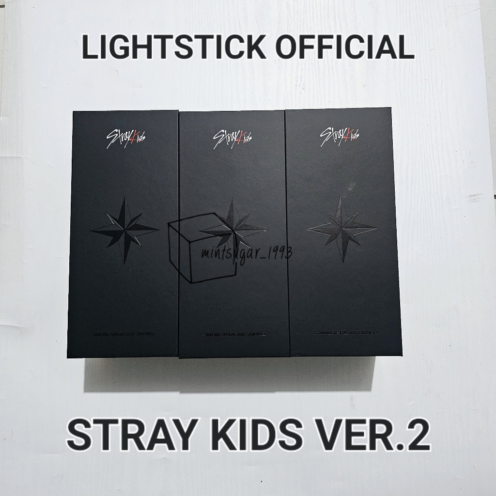 Stray KIDS OFFICIAL LIGHTSTICK v.2 (LS light stick skz v 2 version 2 ...