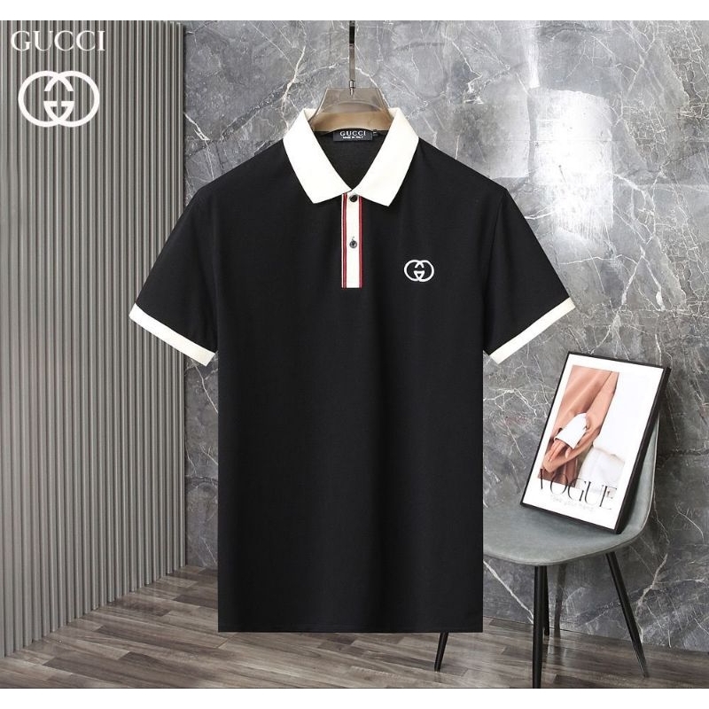 Branded mirror Vvip men's collar t-shirt | Shopee Malaysia