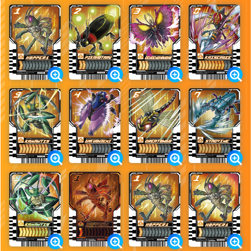 Insect Ride Chemy Card Kamen Rider Gotchard (Recast) Non Bandai Bootleg ...