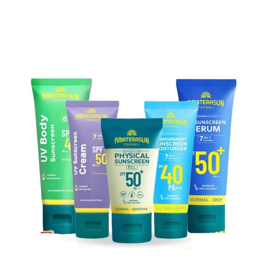Amaterasun UV Sunscreen SERIES Physical Sun screen Serum Transparent ...