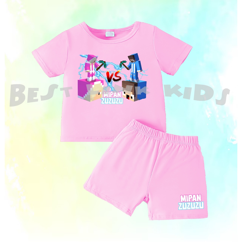 Mipan vs Zuzuzu Costume Children's Suit Free Name | Shopee Malaysia