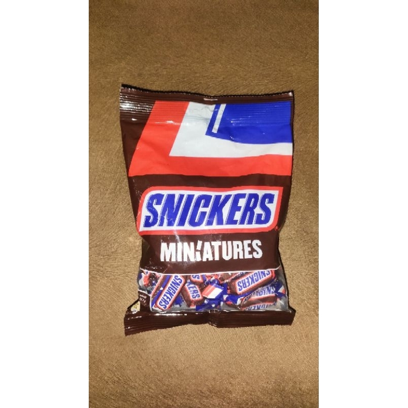 Snickers Miniatures 150gr | Arabic Imported Chocolate 14pcs | Shopee ...