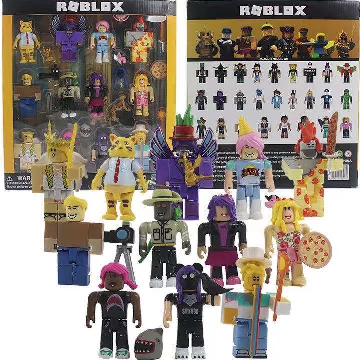 Limited Figure ROBLOX Box Set Of 12 Children's Toys Cake Topper ...