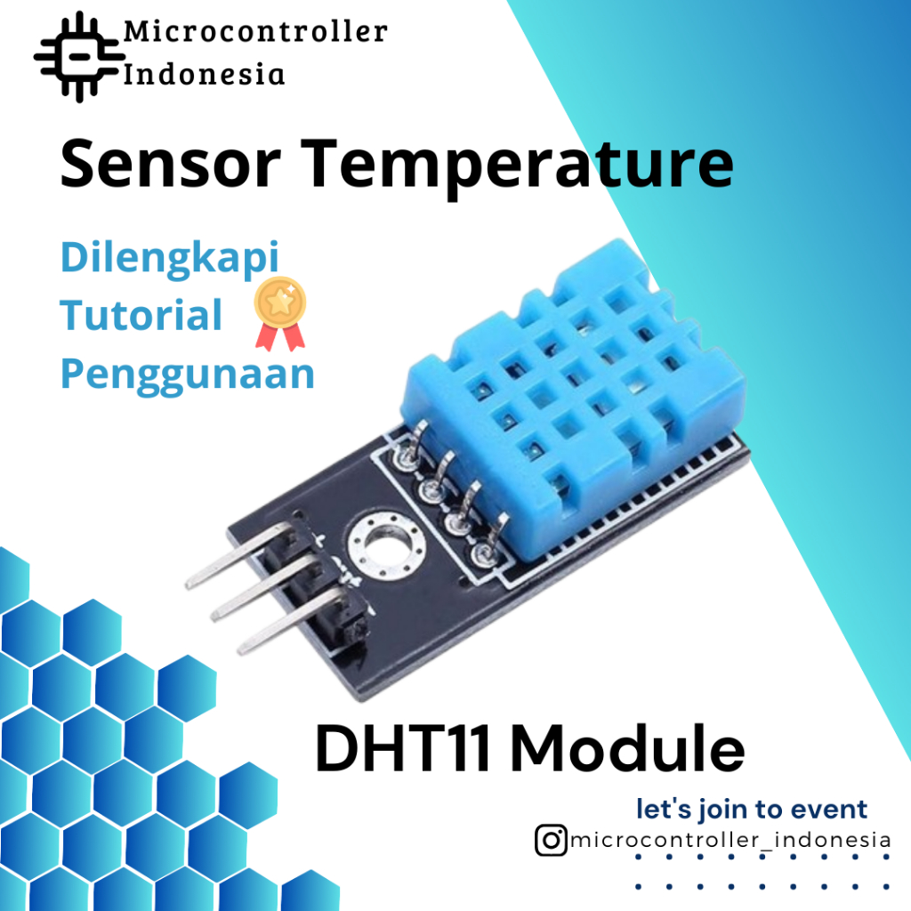 Module DHT11 TEMPERATURE SENSOR AND HUMIDIFIER SENSOR | Shopee Malaysia
