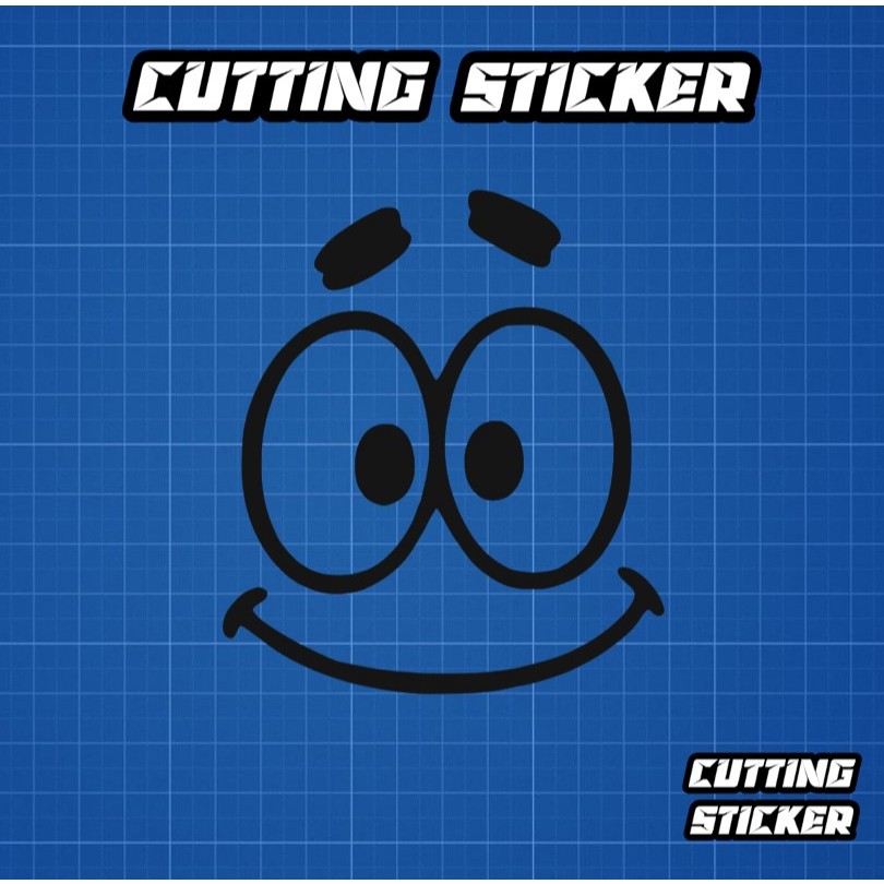Patrick Star smiling face sticker - spongebob | Shopee Malaysia
