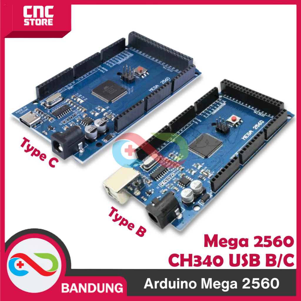 Arduino MEGA 2560 R3 CH340 COMPATIBLE BOARD ARDUINO MEGA2560 16U2 TYPE ...