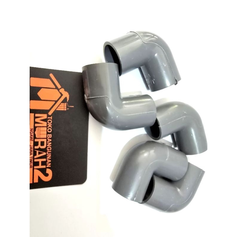 Pvc / Paralon Knee/keni/Elbow Thickness Connection - JAYA AW 1/2 inch ...