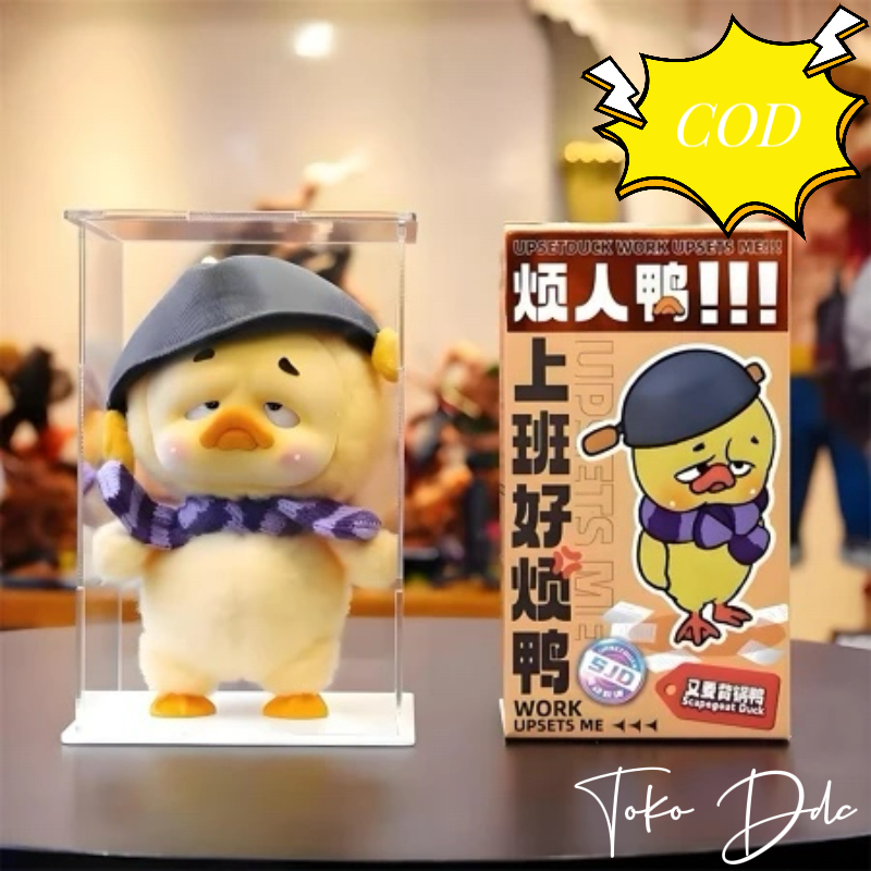 【ddc Store】ready | Duck Labbubu Figure display box Single Doll Storage ...