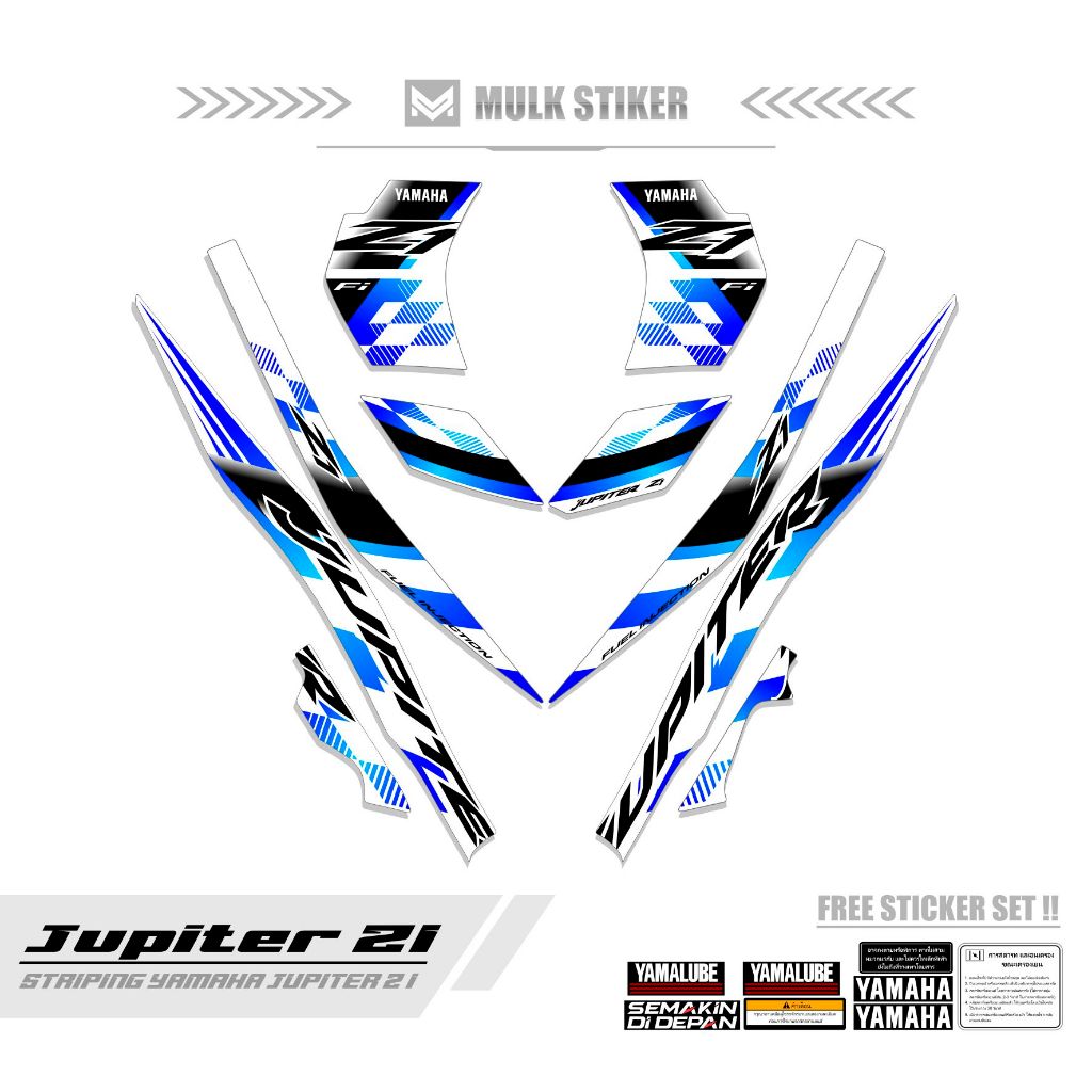Jupiter Z1 STRIPING / MTF 8 / JUPITER Z1 STICKER / JUPITER Z1 STICKER ...