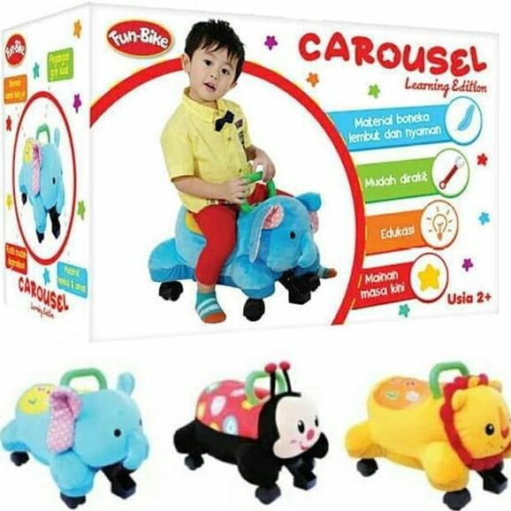 There Are 3 Variants Of Fun Bike Carousel Learning Edition | Shopee ...