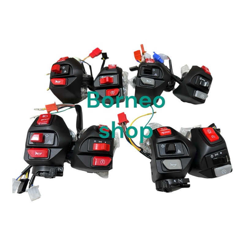 Switch Set Mio Aerox Left Right Vietnam Complete Engine Plus Hazard ...