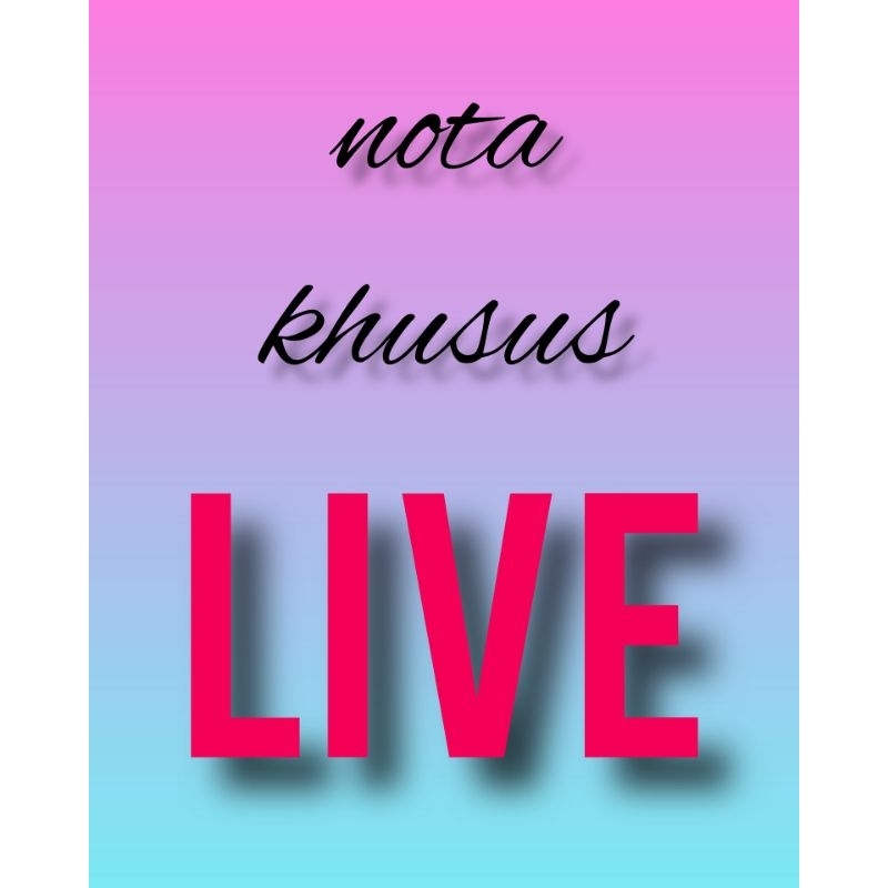 Live special note - 1kg | Shopee Malaysia