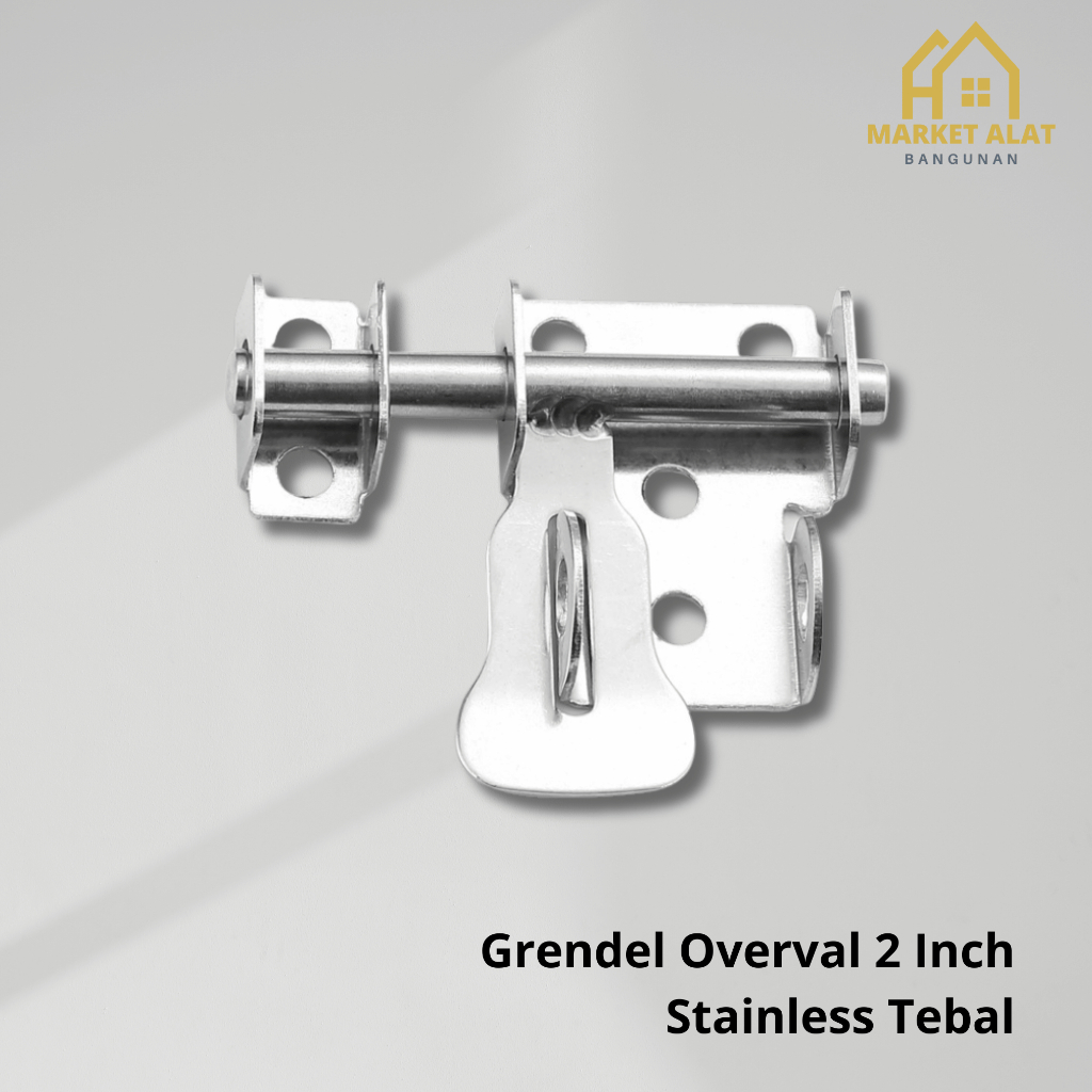2" Stainless Steel Super Thick Slot Grendel/Padlock Latch | Shopee Malaysia