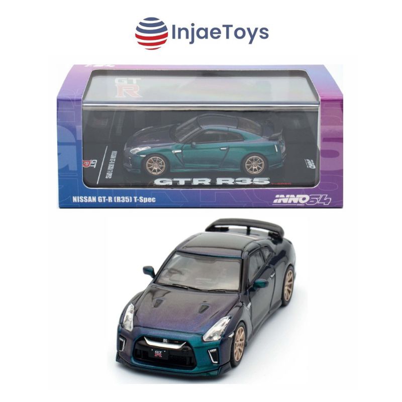 Inno 64 Nissan Skyline GTR R35 T-Spec Midnight Purple | Shopee Malaysia