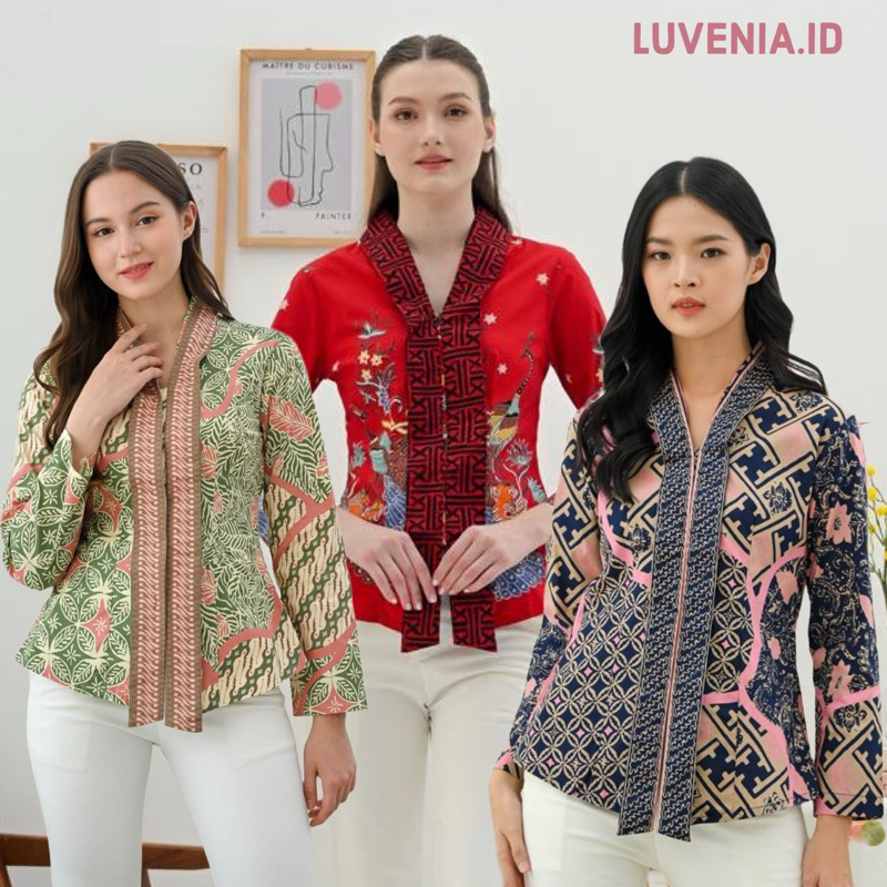 292 Long Series/Women's Batik Tops/Modern Batik/Eid Clothes/Batik ...