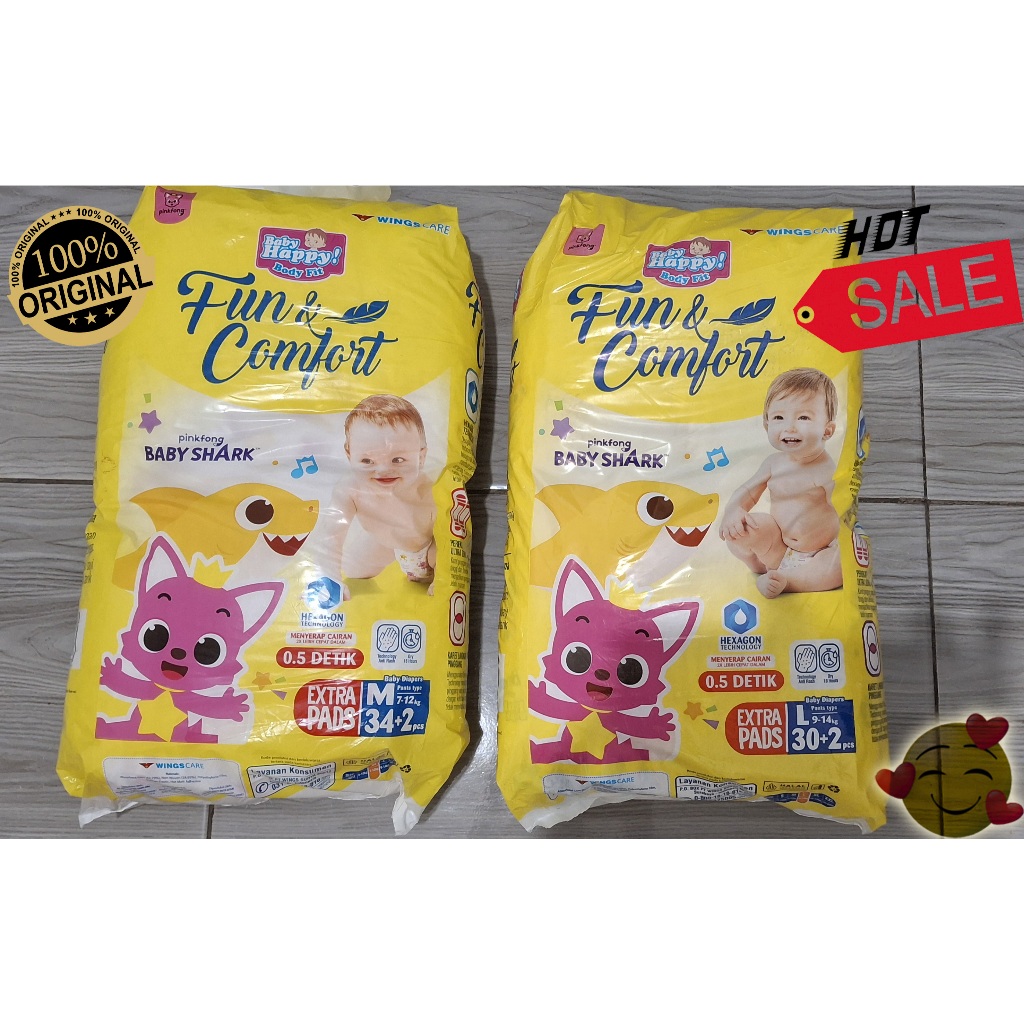 Pampers BABY HAPPY PINKFONG | Shopee Malaysia