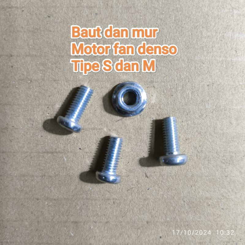 Bolts and nuts for extra fan motorbike radiator fan new avanza xenia ...
