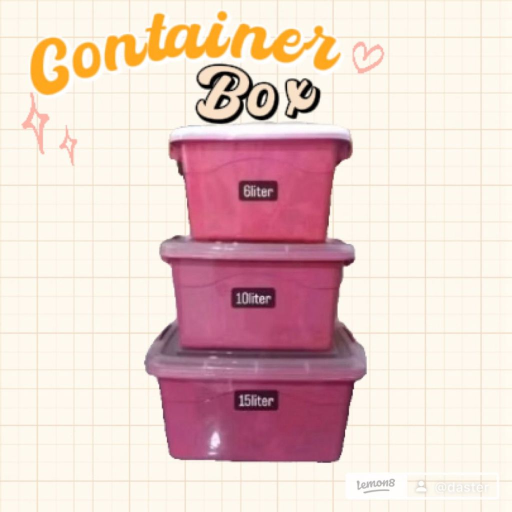 Color CONTAINER BOX (15 LITERS) | Shopee Malaysia