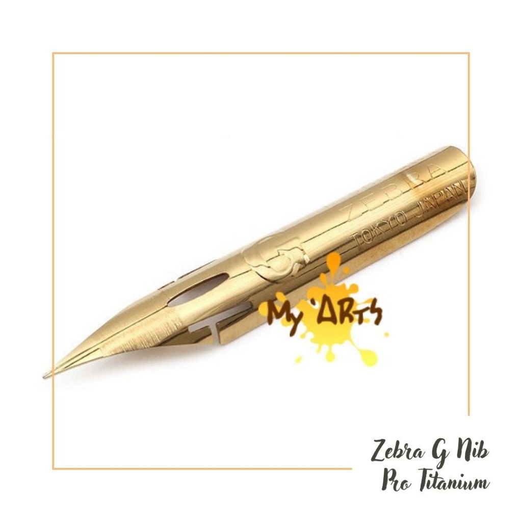 MATA Zebra G Pro Nib Titanium Premium Quality UNIT Eye Pen Dip Pen ...