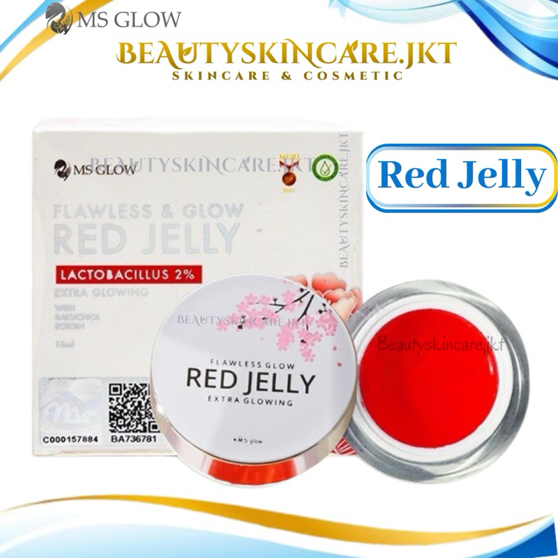 Ms Glow Red Jelly Flawless Glow Extra Glowing | Shopee Malaysia