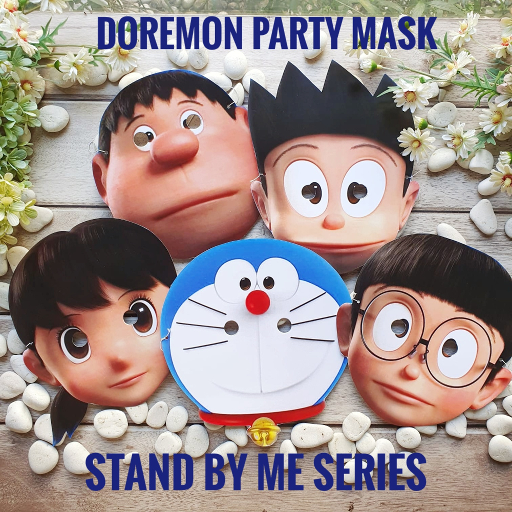 Doraemon Mask Party Mask Birthday Accessories Birthday Props Supplies P ...