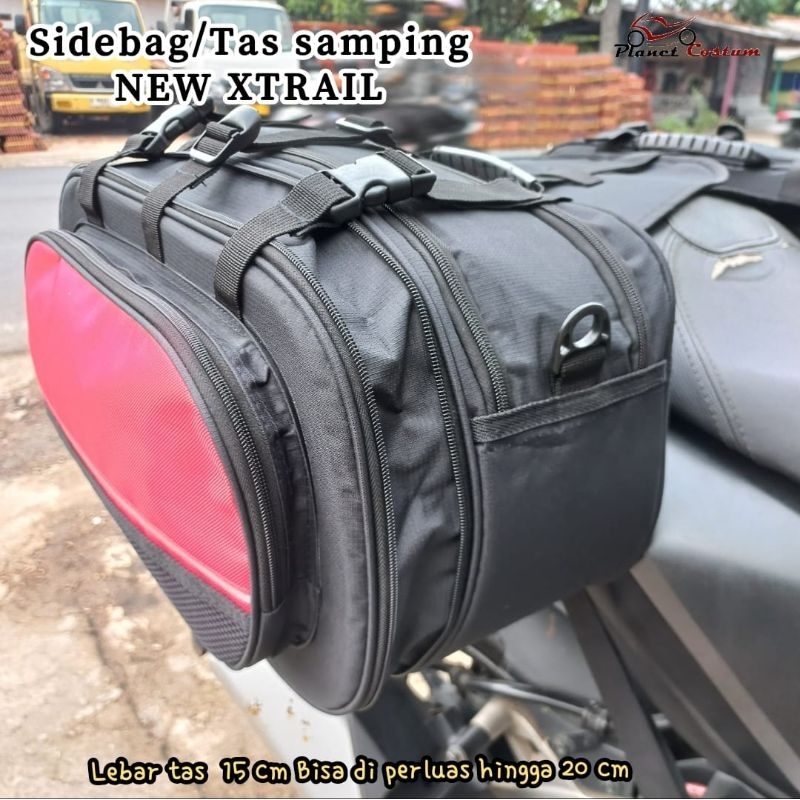 PCSB6 NEW XTRAIL sidebag motorbike side bag half face helmet PCX NMAX ...