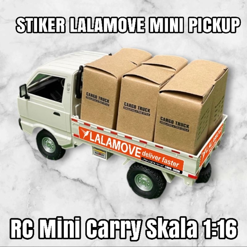 1:16 SCALE RC MINI PICKUP LALAMOVE STICKER (not for real cars) | Shopee ...