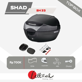 Original SHAD SH33 SH 33 Black Doff Box | Shopee Malaysia