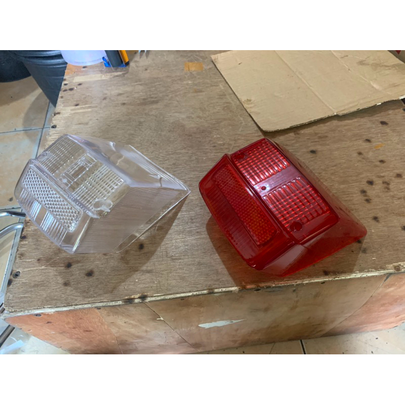Mika Glass Lamp Lam stop Lamp Setop Vespa Super Sprint Bajaj And ...