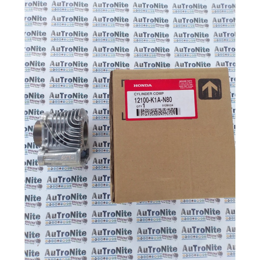 Block Boring Piston Cylinder Comp 12100-K1A-N80 Original Honda Genio ...