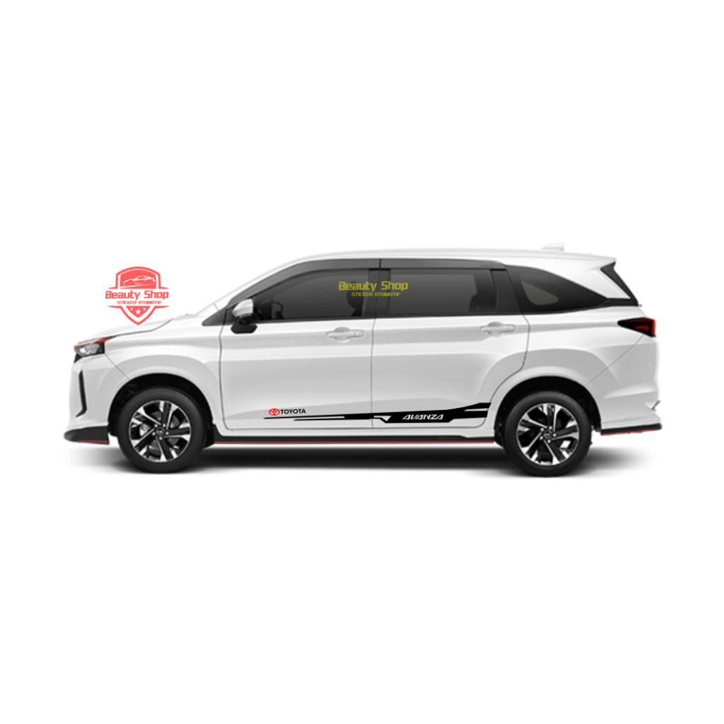 New Toyota Avanza sticker Car sticker Toyota Avanza Cutting Body ...