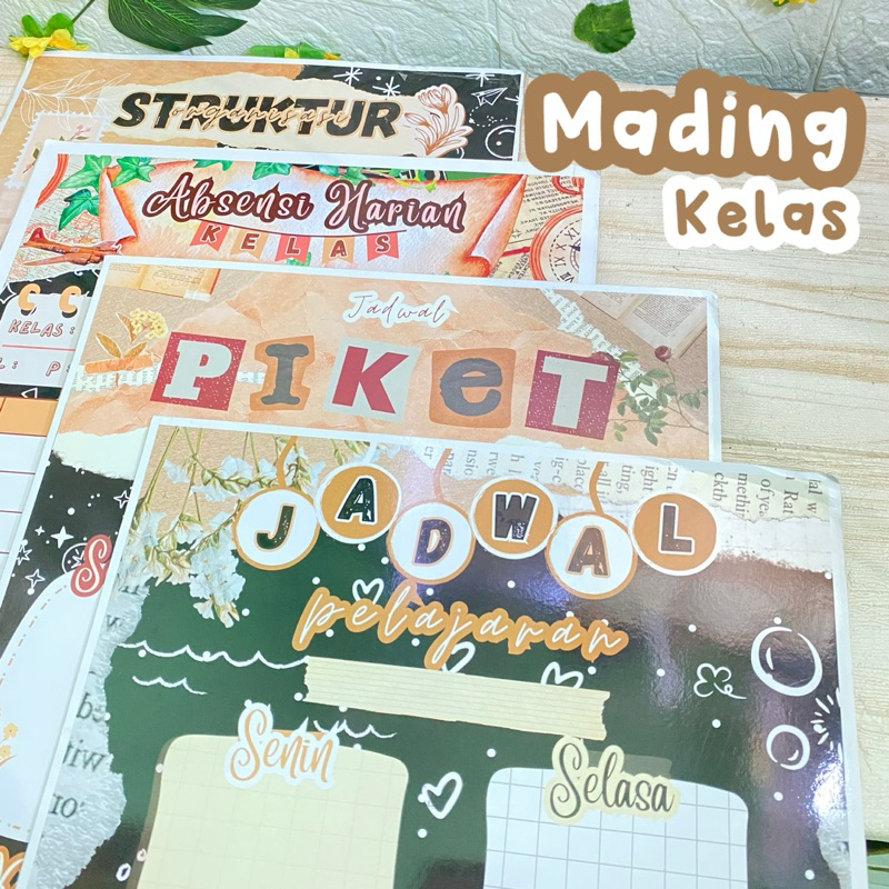 Mading Class - Picket Schedule Organizational Structure Lesson Schedule ...