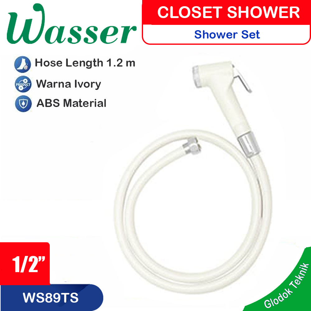 Wasser Shower Closet - Jet Shower Spray - Shower Toilet WS-89TS Ivory ...
