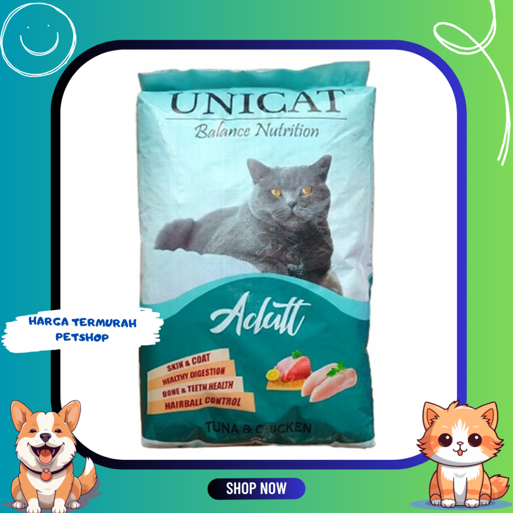 Wholesale UNICAT ADULT CAT TUNA & CHICKEN 20KG (in 800gr packaging ...