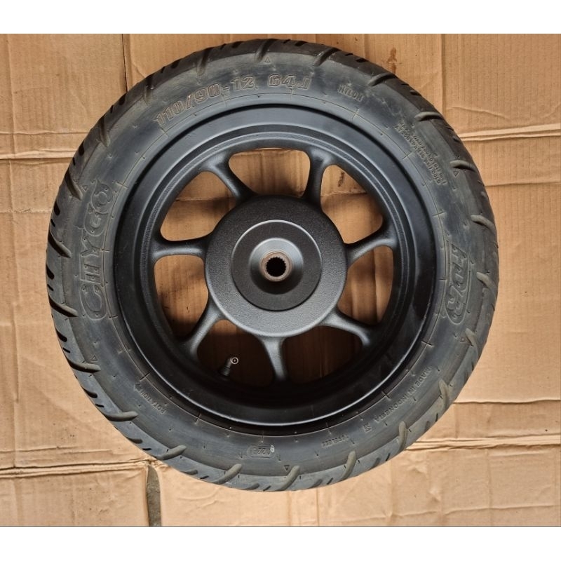 Honda Scoopy Donut Rear Rim (k93) R12 (PNP all new Genio - Beat Street ...