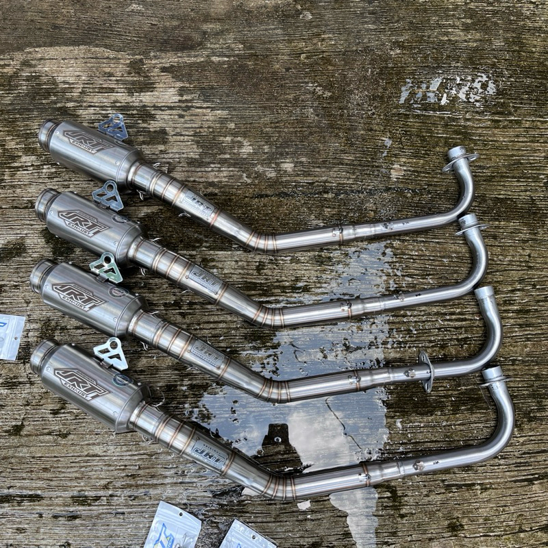 Racing EXHAUST RBT GTX Type JP1 TITAN JRT EXHAUST Supra X 125 Blade ...