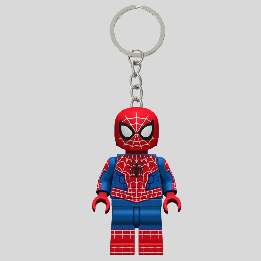 GANTUNGAN Spiderman LEGO Keychain | Lego Spiderman Keychain | Marvel ...