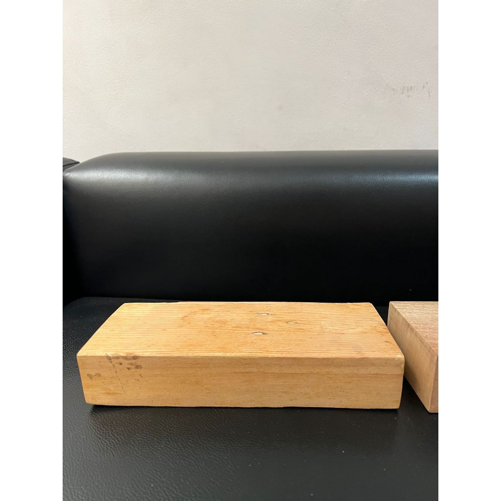 KAYU Teak wood block for display 25 x 10 x 5cm | Shopee Malaysia