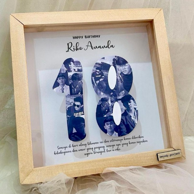 Custom 3D Number Frame 3D Frame | Custom Number Frames | Anniversary ...