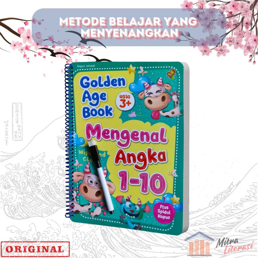 Erase Writing Book - Wipe And Clean Getting to Know Numbers 1 - 10 ...