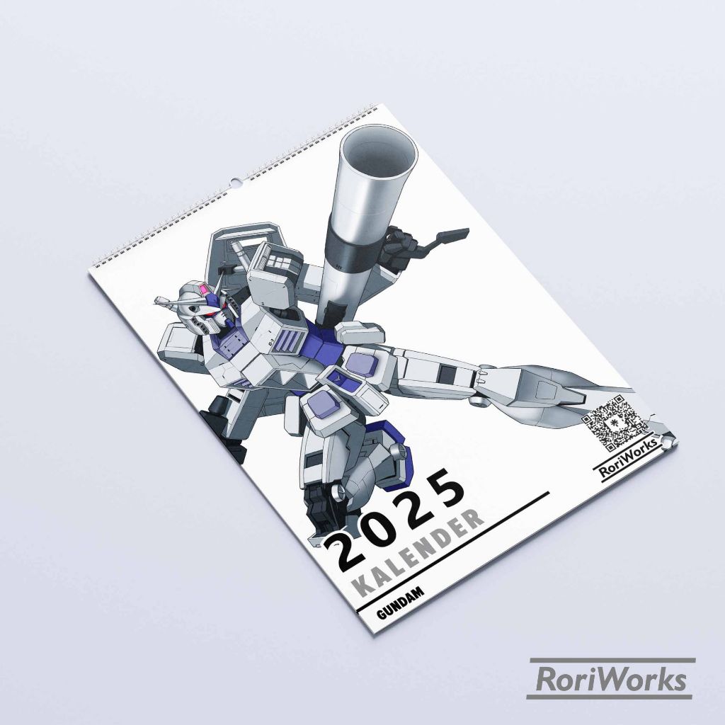 2025 Wall Calendar - Gundam | Shopee Malaysia