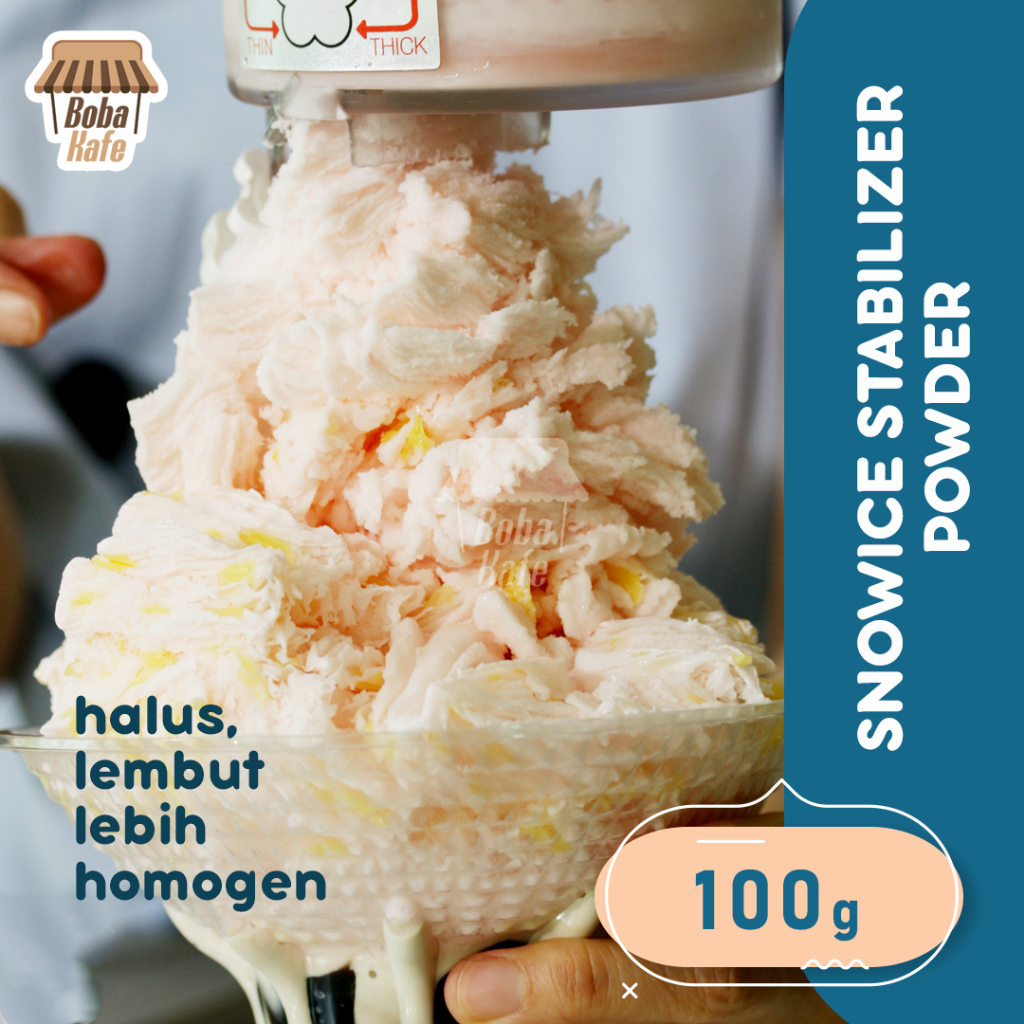 Snowice STABILIZER POWDER @100gr - FOOD STABILIZER FOR SNOW ICE ...