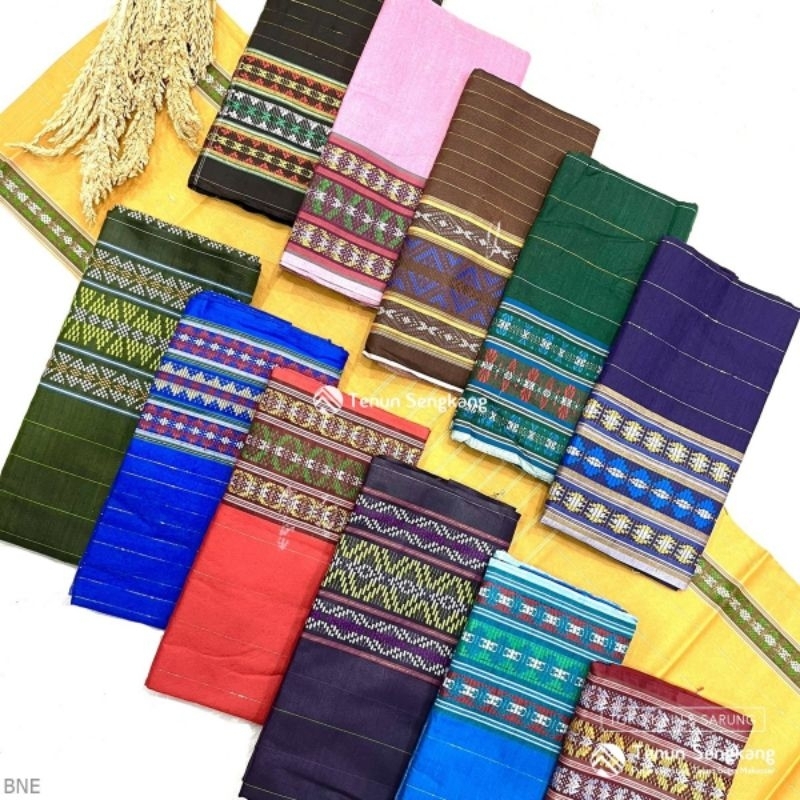 Bugis Bone Sarong - Sengkang Woven BNE (Price Per Pcs) | Shopee Malaysia
