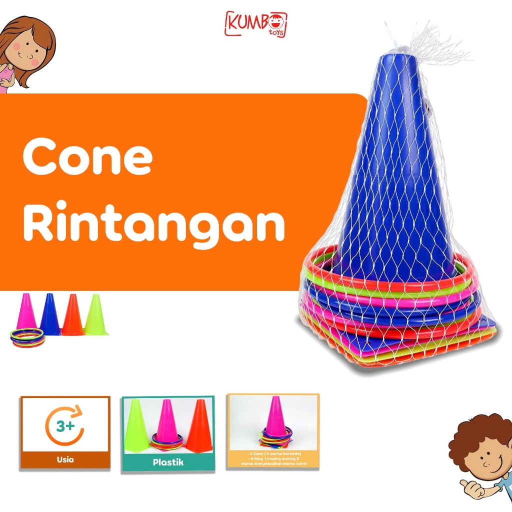 Children's Educational Toys Motoric Play Cone Obstacles Sports, Cone ...
