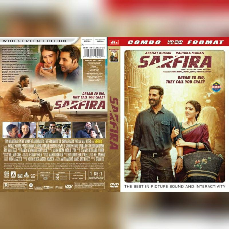 Dvd Sarfira 2024 (Akshay Kumar) | Shopee Malaysia