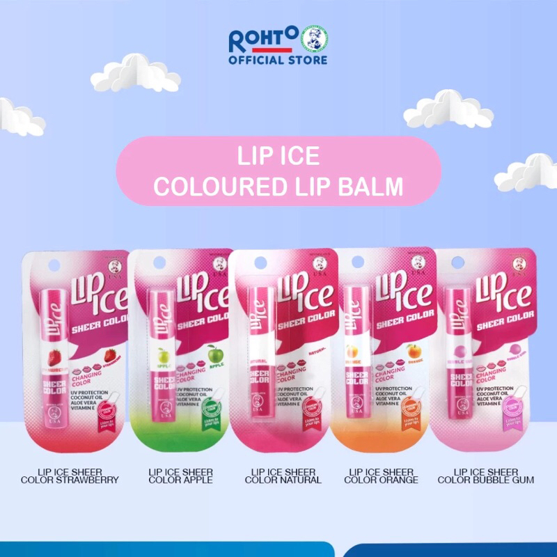 Lip Ice Colored Lip Balm Sheer Color | Shopee Malaysia