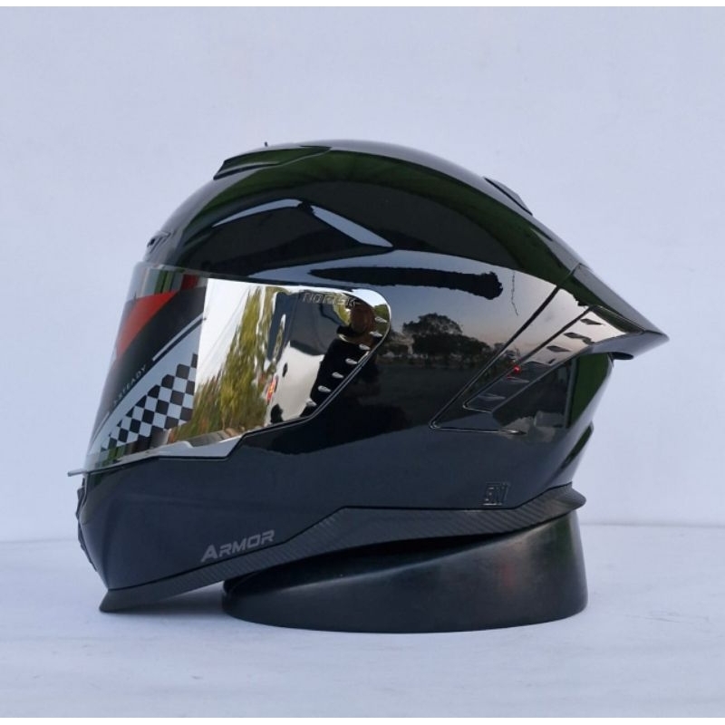 Latest JS Armor Z Original Full Face Helmet | Shopee Malaysia