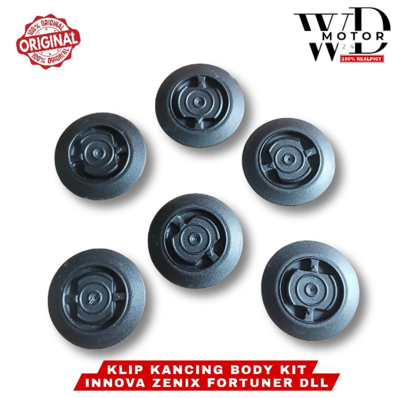 Original Innova Inova Zenix Fortuner ETC Button Body Kit Klib Clip ...
